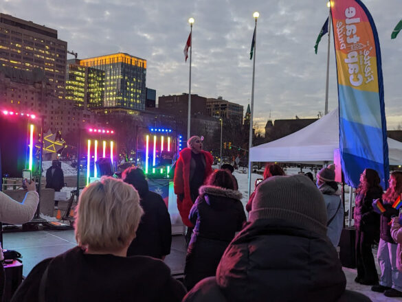 After Nac Protest And Scuttled Parade Winter Pride Celebrates 2slgbtqi Unity With Ice Party
